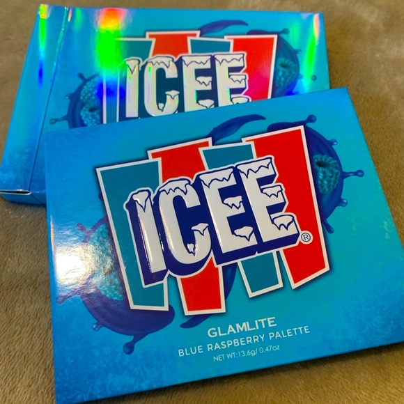 Glamlite | Makeup | Glamlite Icee Blue Raspberry Eyeshadow Palette Bnib ...